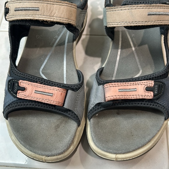 Ecco | Shoes | Ecco Womens Yucatan Sandal In Pastel Suede Strap Colors ...